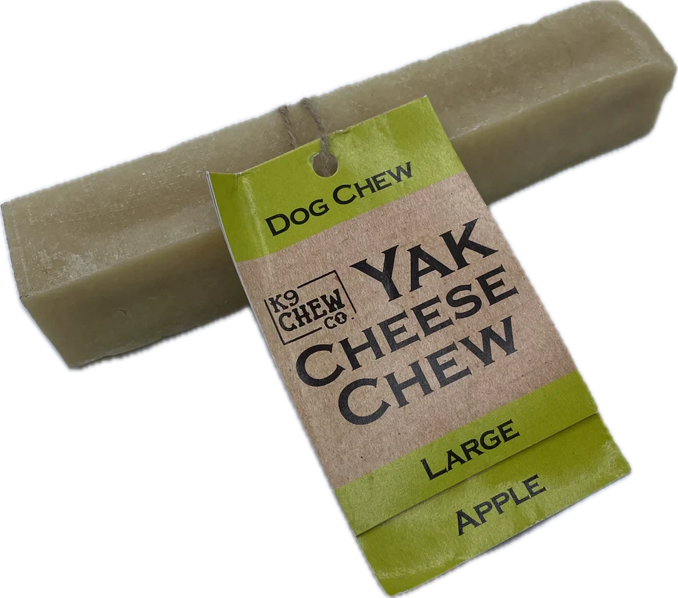 K9 Chew Company Yak Chew Apple Large – Bradlands Pet Supplies